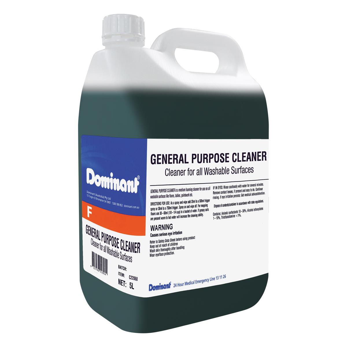 Dominant General Purpose Cleaner NDG 5L | Commercial Catering Equipment ...